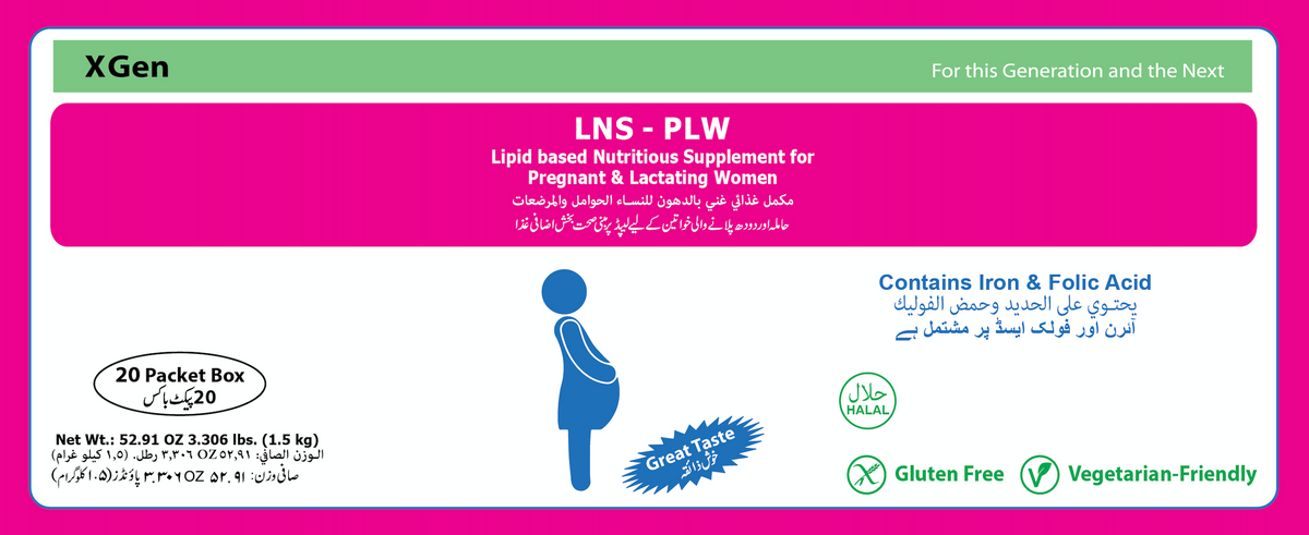 Lipid-Based Nutritious Supplement for Pregnant & Lactating Women (LNS ...